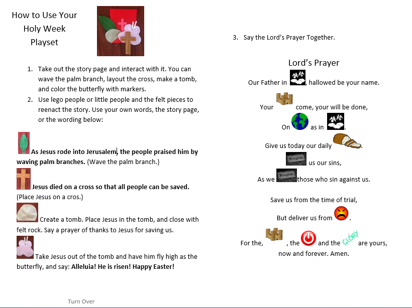 Holy Week Play Sets | StoryBoard