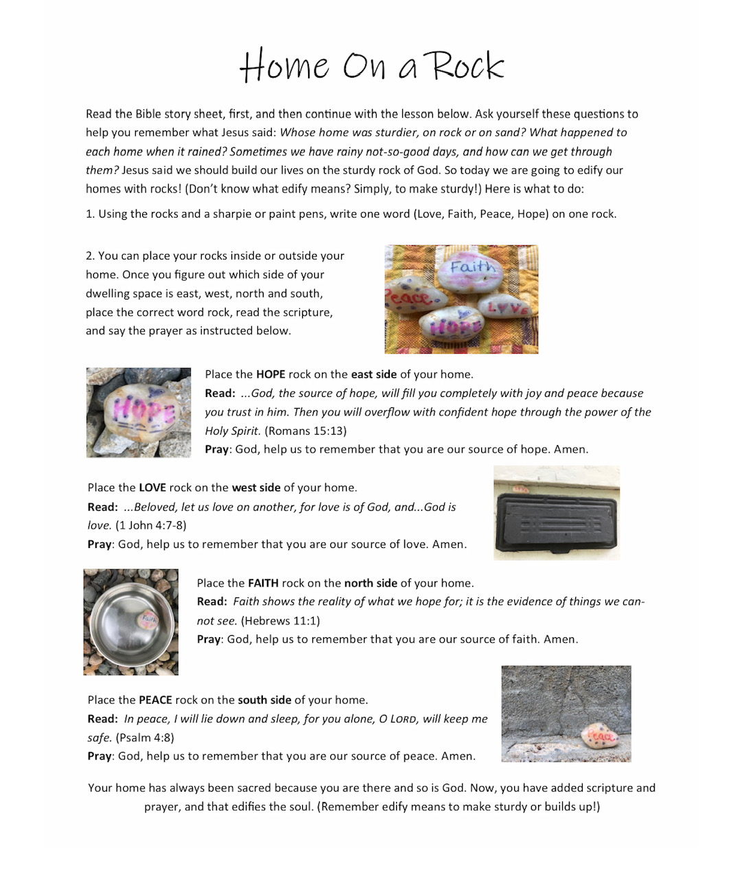 Home on a Rock | StoryBoard